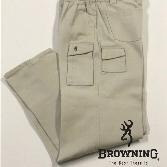 Browning | Pants | Browning Hunting Mens Khaki Cargo Jeans 32 X 32 ...